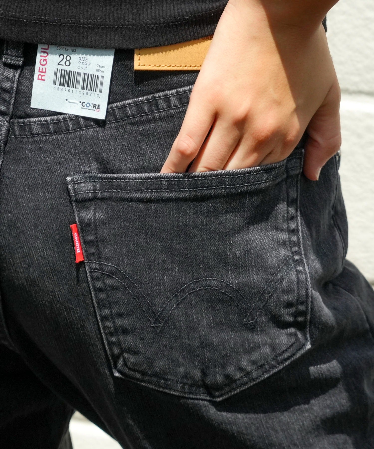 503 REGULAR BK EDWIN エドウイン