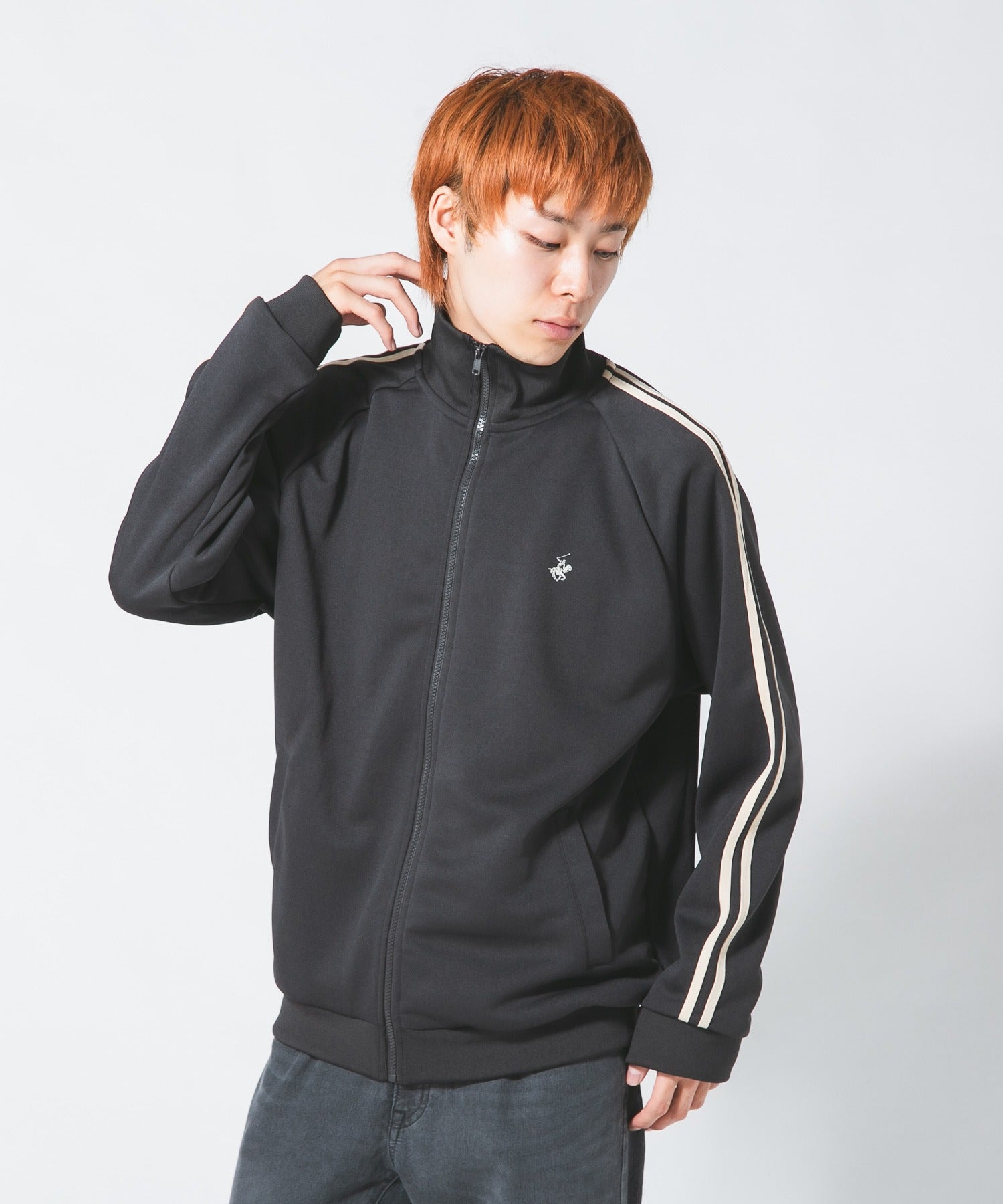 【BEVERLY HILLS POLO CLUB】トラックジャケット ジャージ ブロークコア BHPC